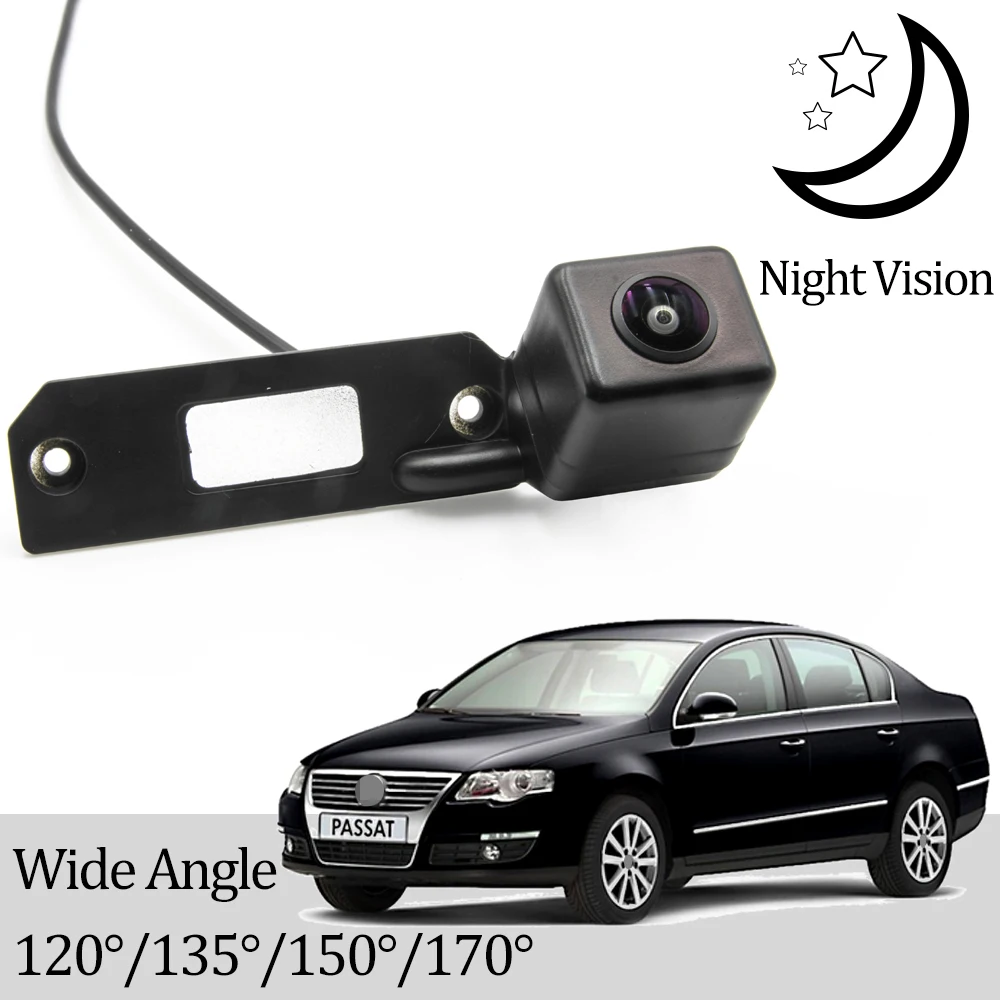 CCD-HD-AHD-Fisheye-Rear-View-Camera-For-Volkswagen-Passat-B6-2005-2006 ...