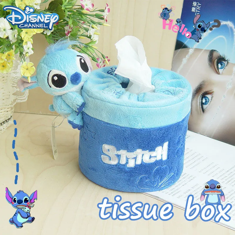 Stitch-Car-Tissue-Box-Kawaii-Model-Toy-Bedroom-Dormitory-Desktop-Decor ...