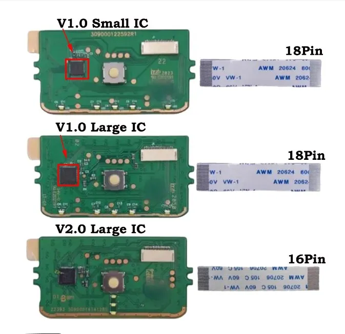 Placa-base-de-repuesto-para-mando-de-PS5-BDM-010-030-Touchpad-para ...