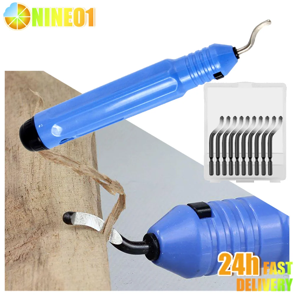 Deburring Cutter Tool Set Hand Tool Kits High-Speed Steel Rotary ...