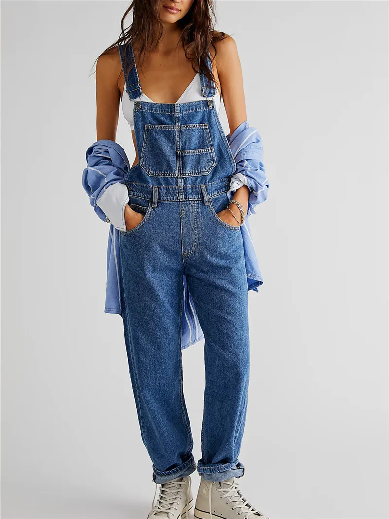 Women-Denim-Bib-Overall-Casual-Adjustable-Strap-Denim-Jumpsuit-Loose ...