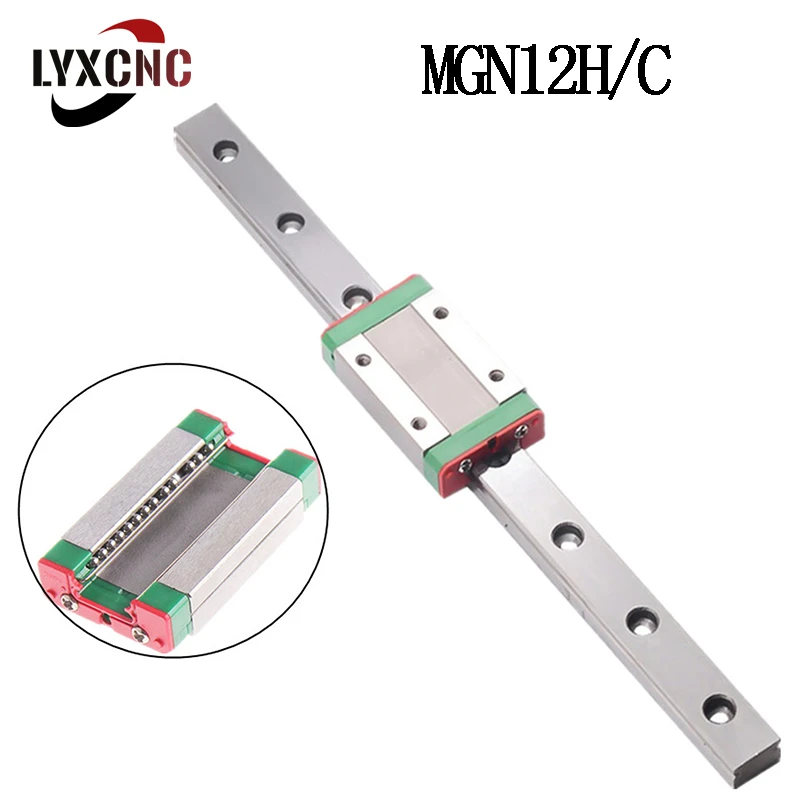 12mm MGN12 Linear Guide 100MM 250MM 300MM 330mm 350MM 400MM 450MM 500MM ...