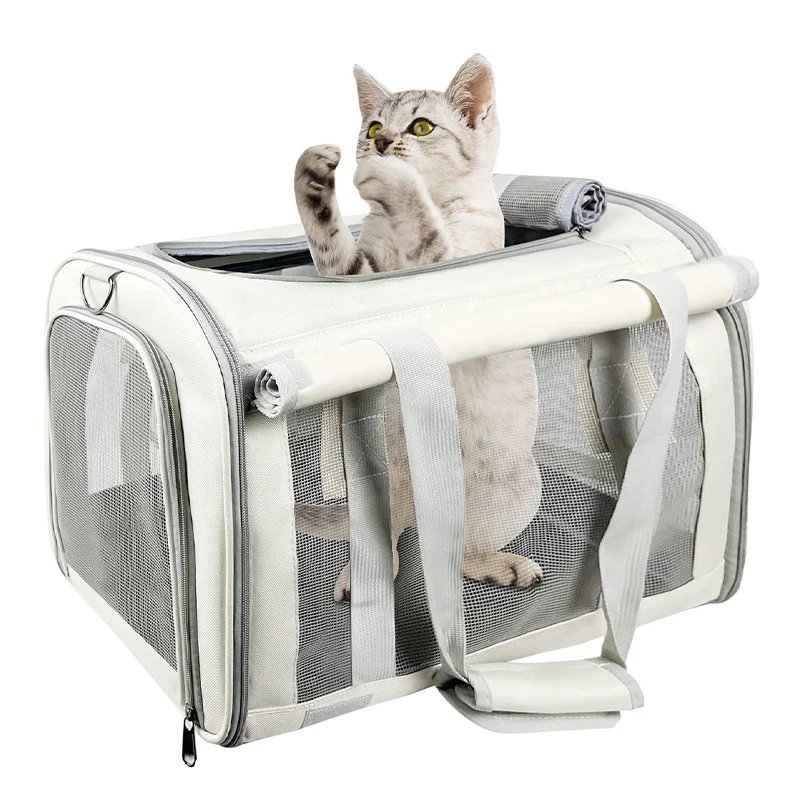 Portable-Cat-Handbags-Oxford-Cloth-Solid-Color-Cat-Carrier-Bags ...