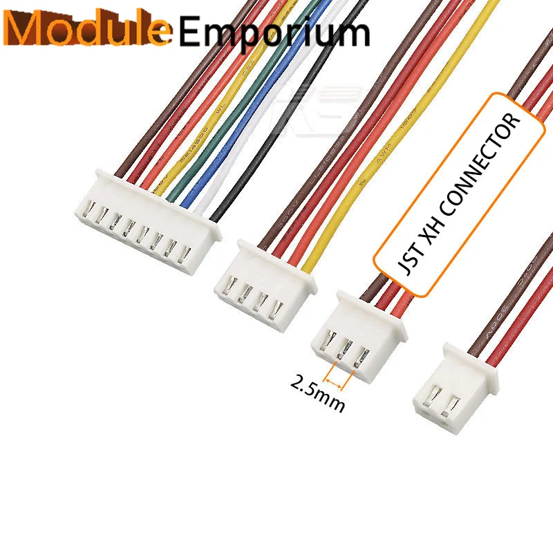 original 2.5mm pitch female pa66 wire connector custom z2 3 4 pin jst xh vh ph cable harness ...