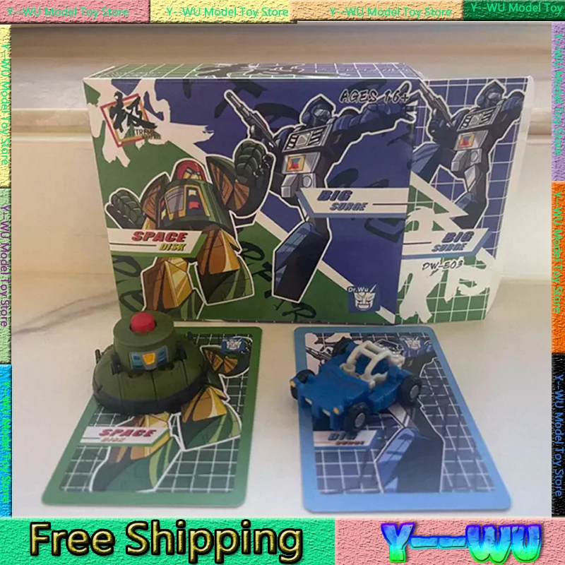 In Stock DR.WU Transformation Toy DW-E03 BIG SURGE Beachcomber DW-E22 ...