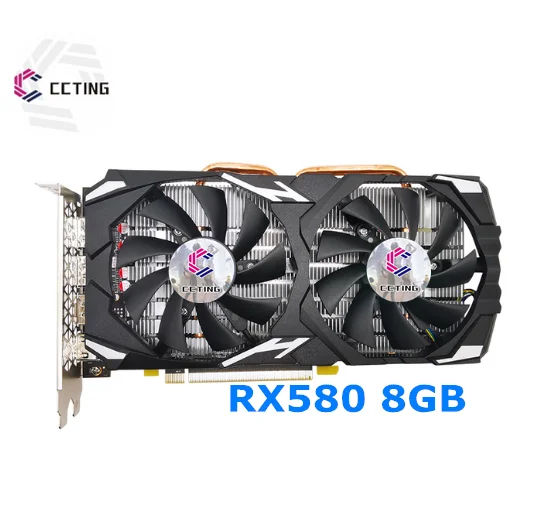 Rx580 8gb placas de vídeo jogo amd radeon rx 580 8gb placas de tela ...