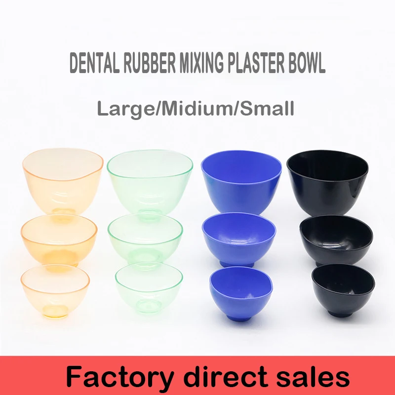 Denspay-3pcs-Set-Plaster-Mixing-Bowl-Dental-Lab-Mixing-Bowl-Transparent ...