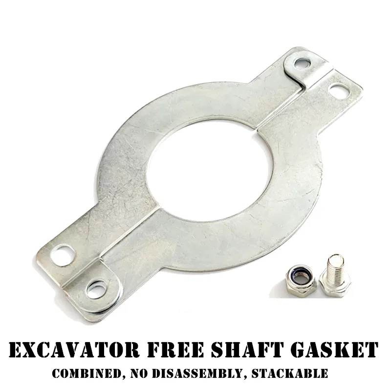 Excavator-shaft-gasket-opening-gap-adjustment-anti-loosening-stainless ...