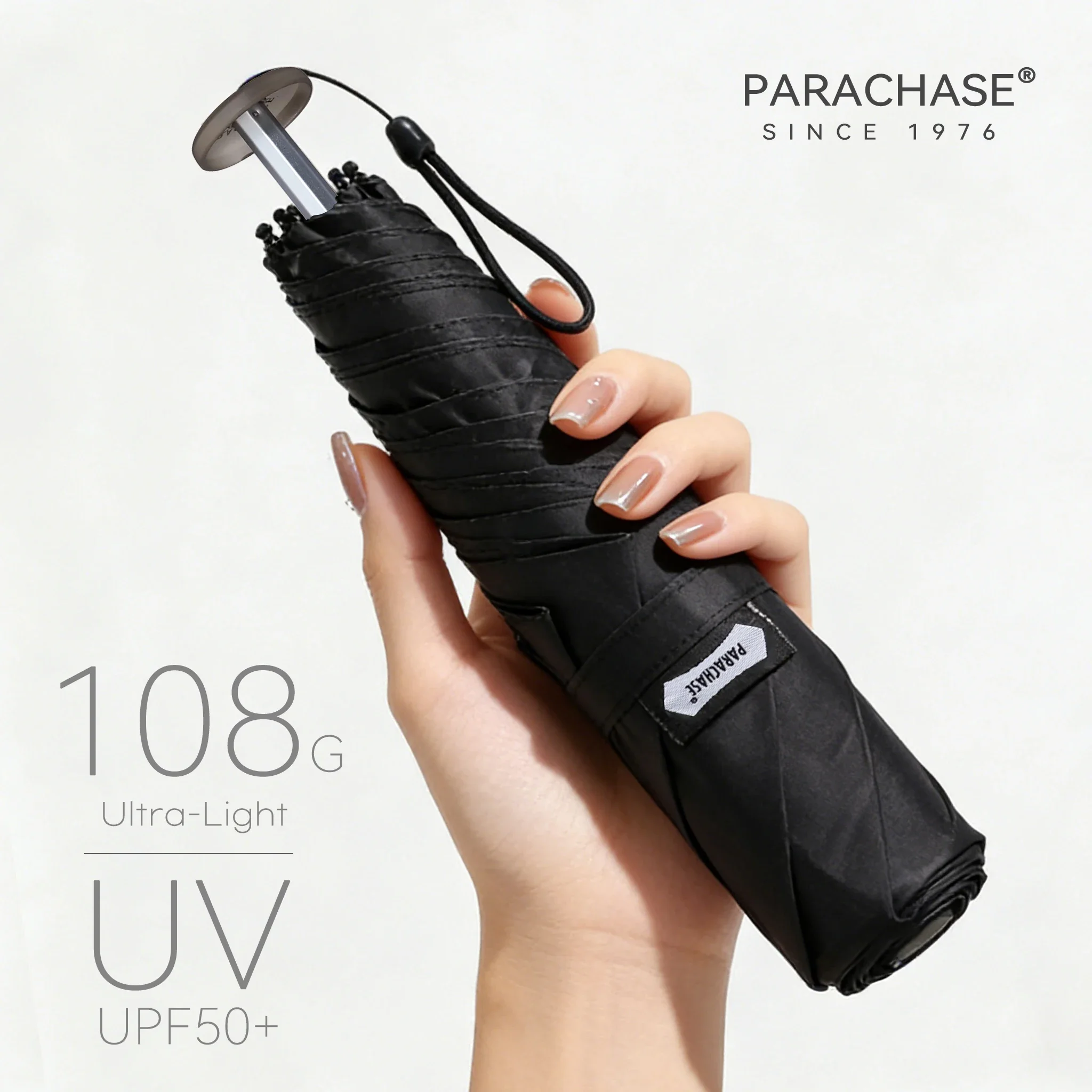 Parachase Ultra-Light Carbon Fiber Sun Umbrella Woman, Folding Mini ...
