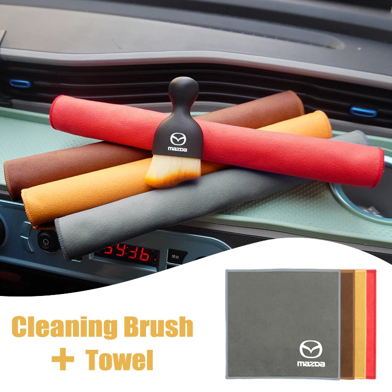 Car-Cleaning-Brush-Center-Console-Clean-Tool-Wash-Microfiber-Drying ...