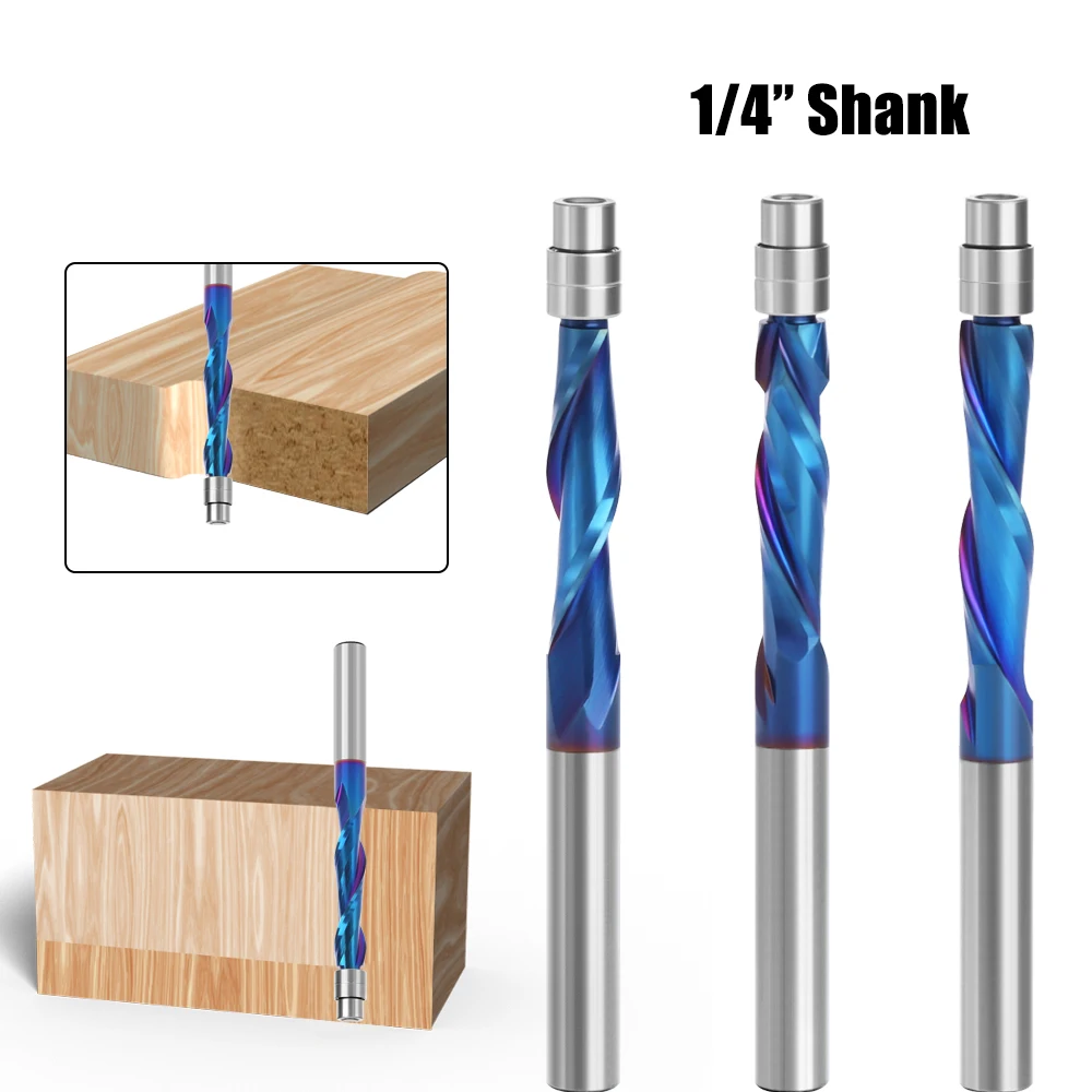 LAVIE-Solid-Carbide-End-Mill-Flush-Trim-Bits-Router-fresas-End-Mill ...