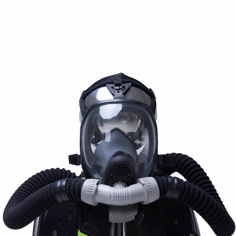 Work-mask-firefighting-positive-pressure-breathing-apparatus-oxygen ...