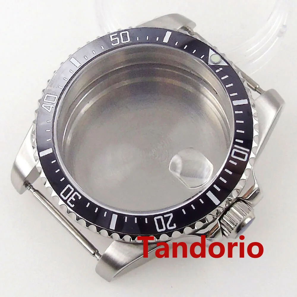 40mm/38mm Sapphire Glass Watch Case fit Miyota 8215 NH35A NH36A ETA2824 ...