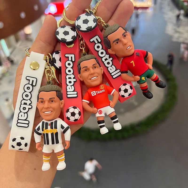 Football-Star-Ronaldo-Figure-Keychain-Jewelry-Bag-Pendent-Keyring ...