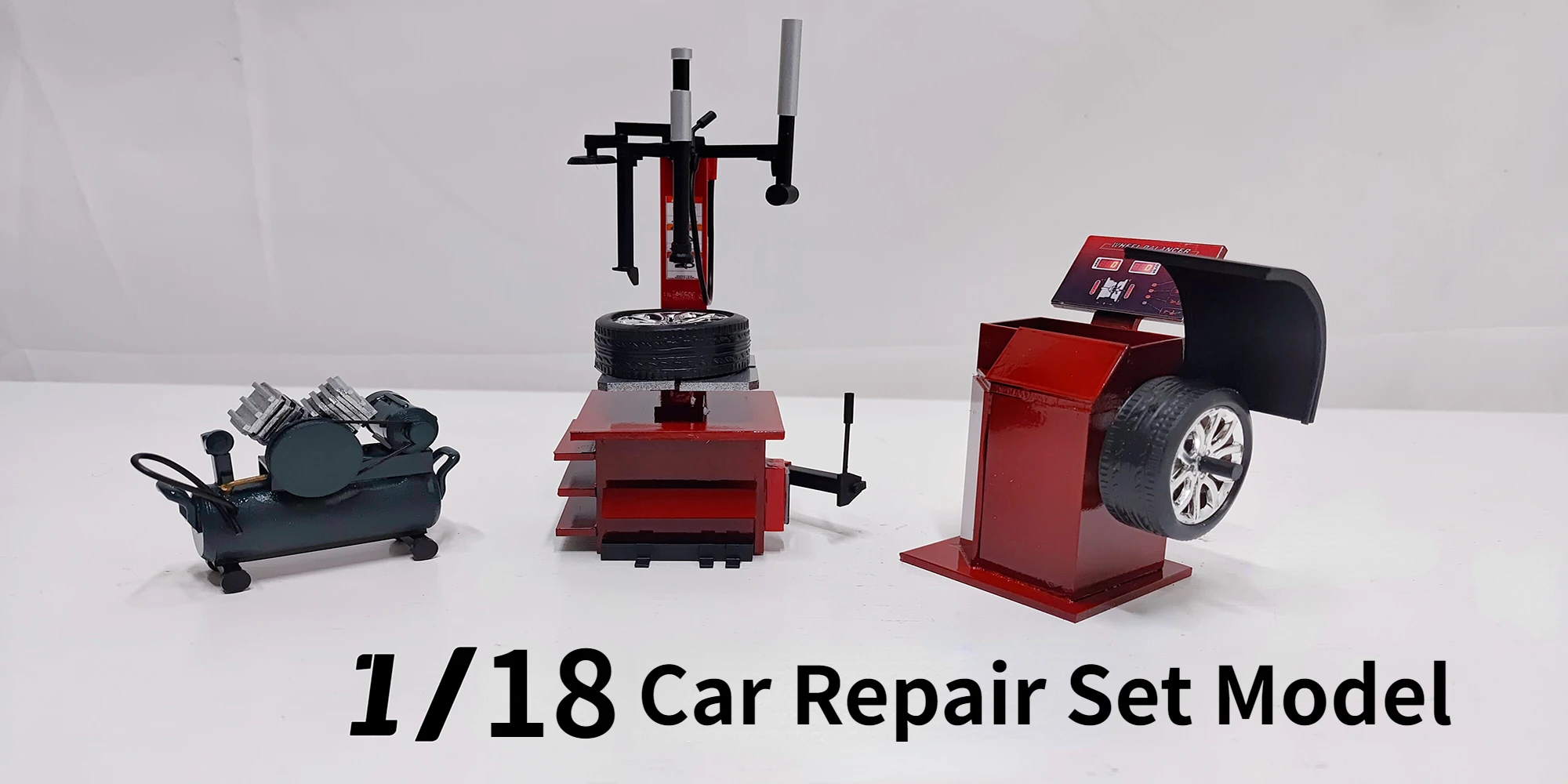 1-18-1-24-Scale-Diorama-Model-Car-Garage-Workshop-Repair-Maintenance ...