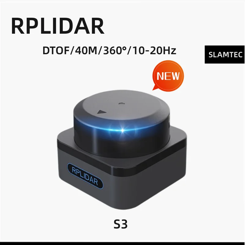 Slamtec RPLIDAR S3 LIDAR Sensor Scanner 40m Scanning Radius Laser ...