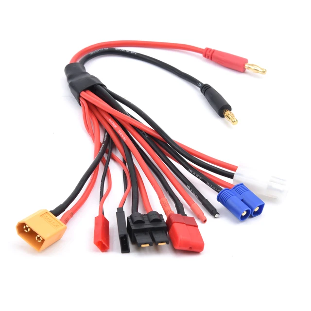 Multifunction Balance Charging 9IN1 / 19IN1 Cable Adapter XT60 EC3 EC5 ...