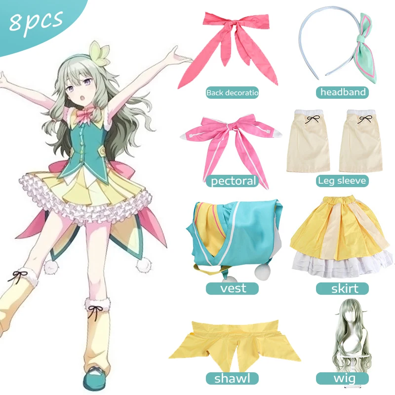Kusanagi Nene Cosplay Costume pour femme, Idol Nene fur s, Sauna Wear ...