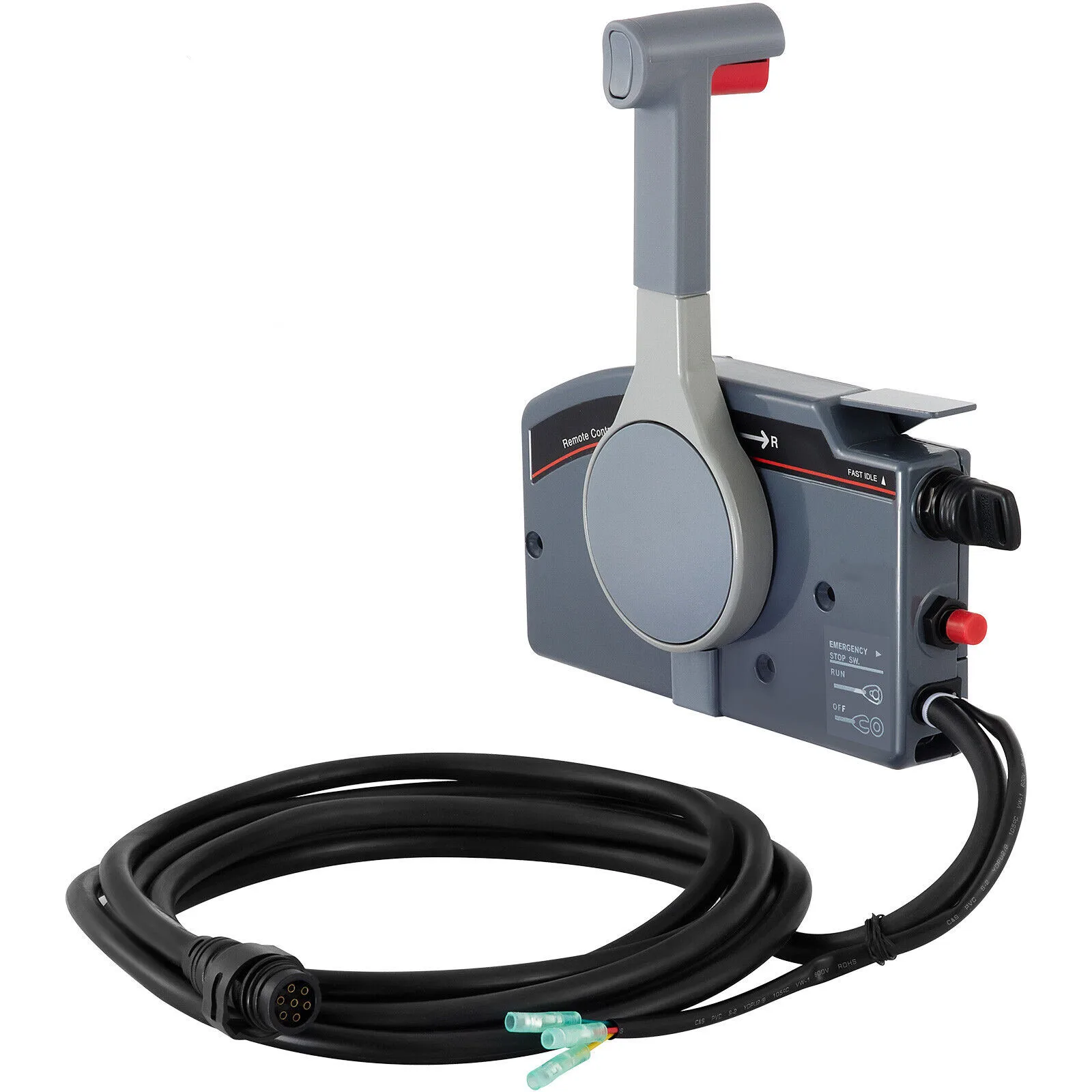 YAMAHA OUTBOARD SIDE REMOTE CONTROL BOX 703 7PINS PUSH TO OPEN 703 ...