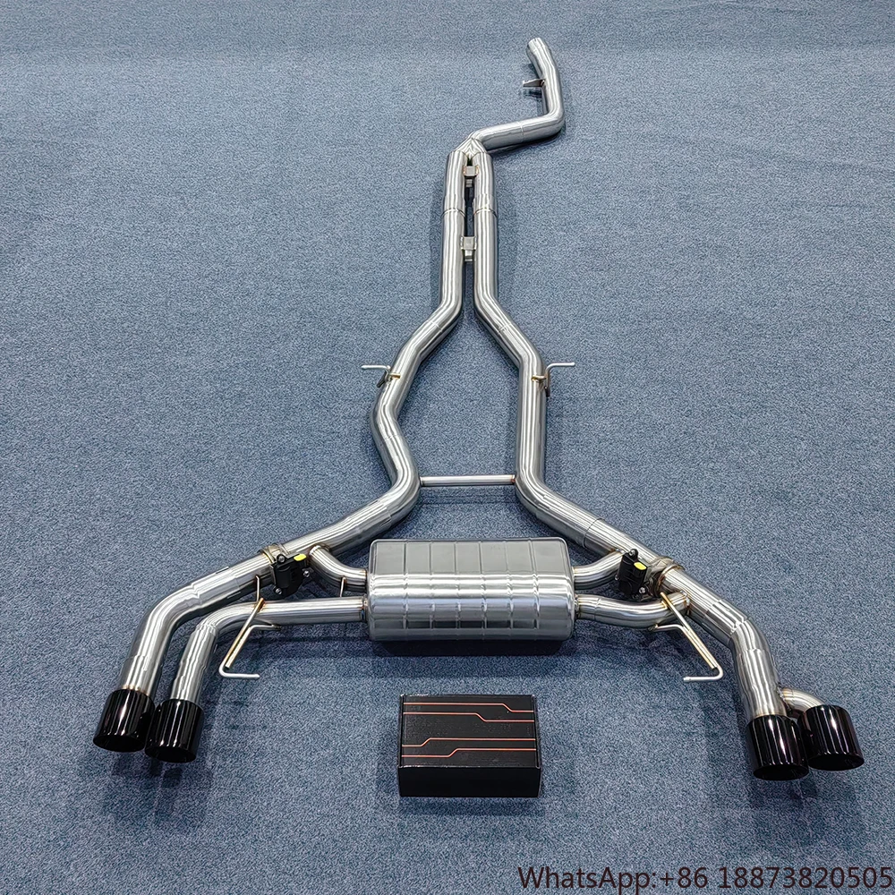 Valvetronic Pipe Axleback Muffler Catback Exhaust for BMW X3 X4 G01 G02 ...