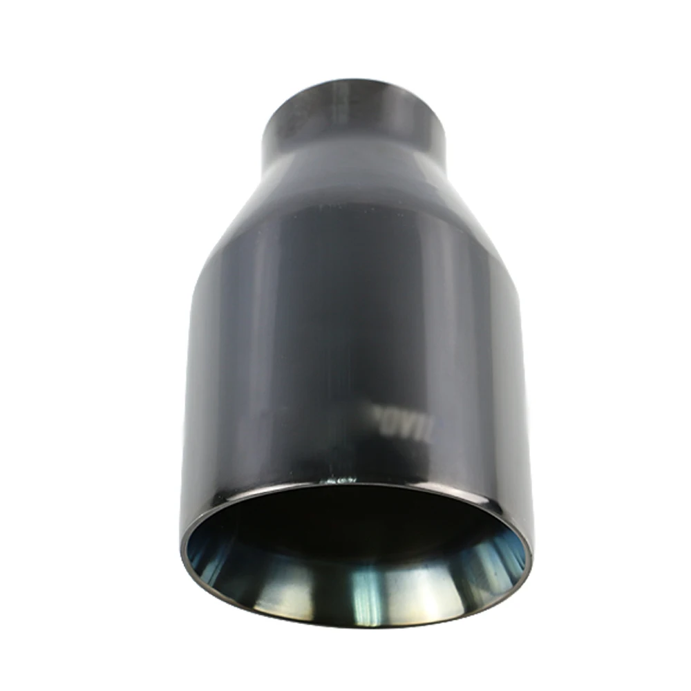 Car Exhaust End Tip Interface 51mm Slant Oval Outlet 89mm Universal ...