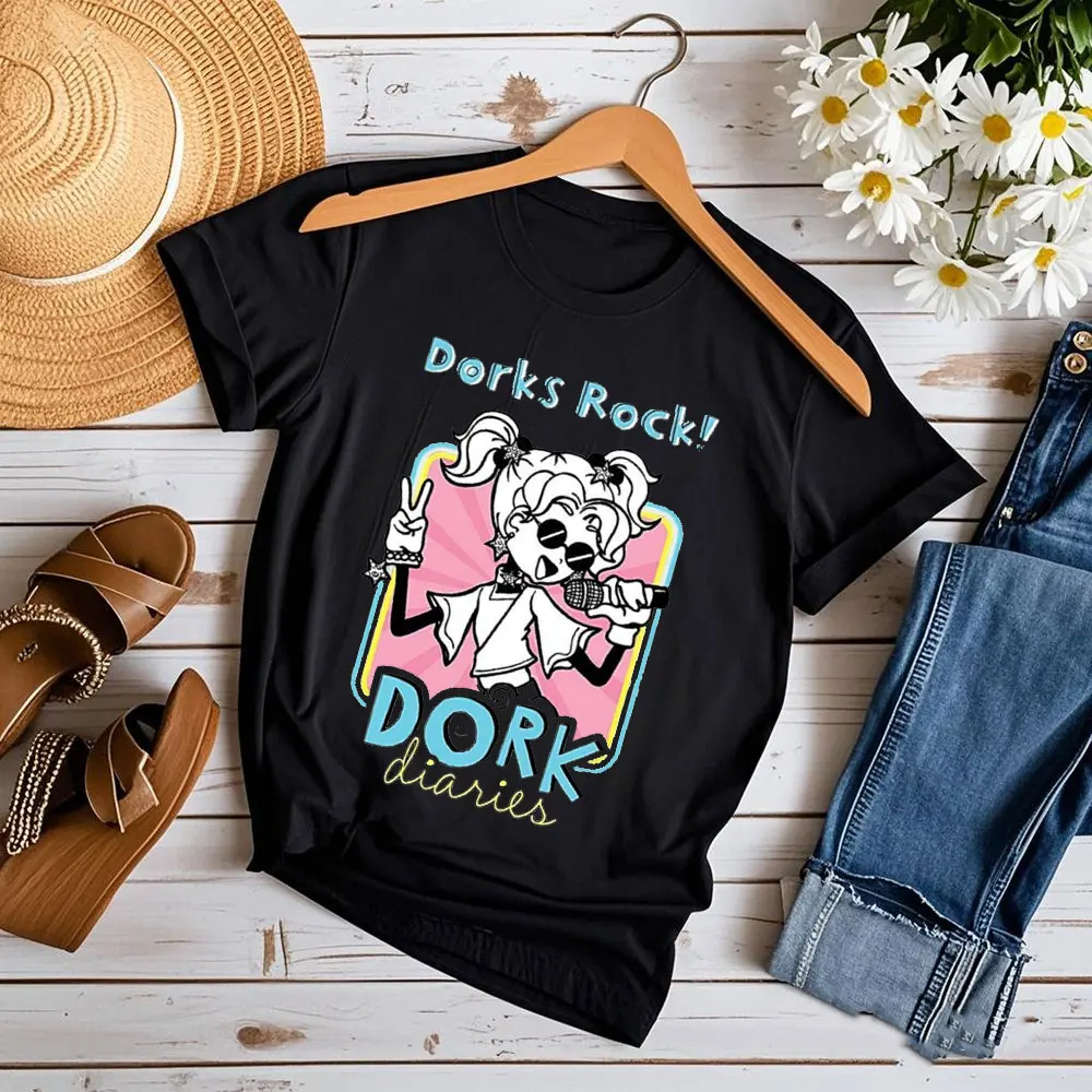 Dorks Rock! Dork Diaries Women T Shirt World Book Day Protagonist ...