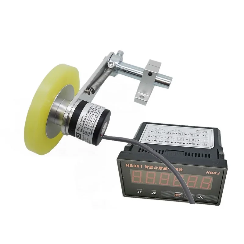 Length-measuring-wheel-encoder-with-indicator-Textile-and-printing ...