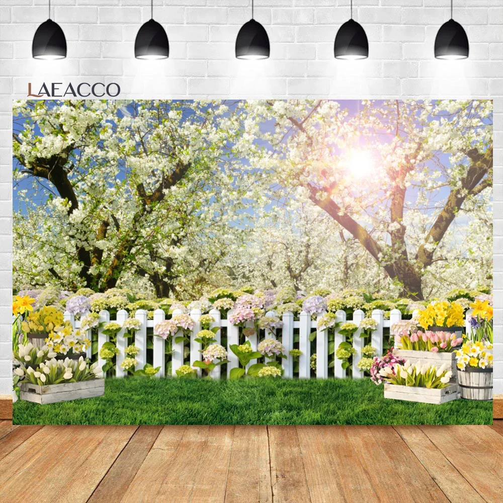 Flower Park Background