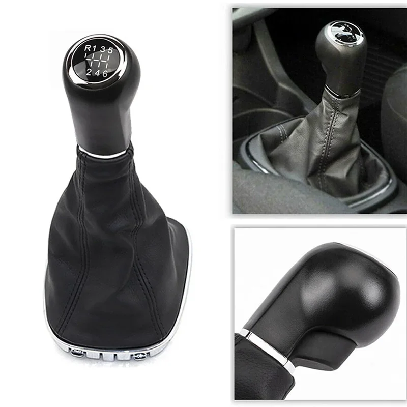 6Speed-Manual-Car-Gear-Shift-Knob-With-Gaitor-Boot-009140093-For-Opel ...