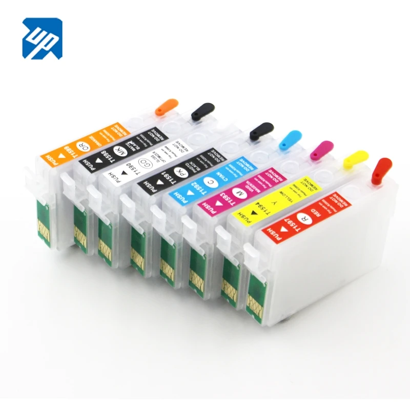 R2000-8-colors-A3-NEW-empty-Refillable-ink-cartridges-for-Epson-R2000 ...