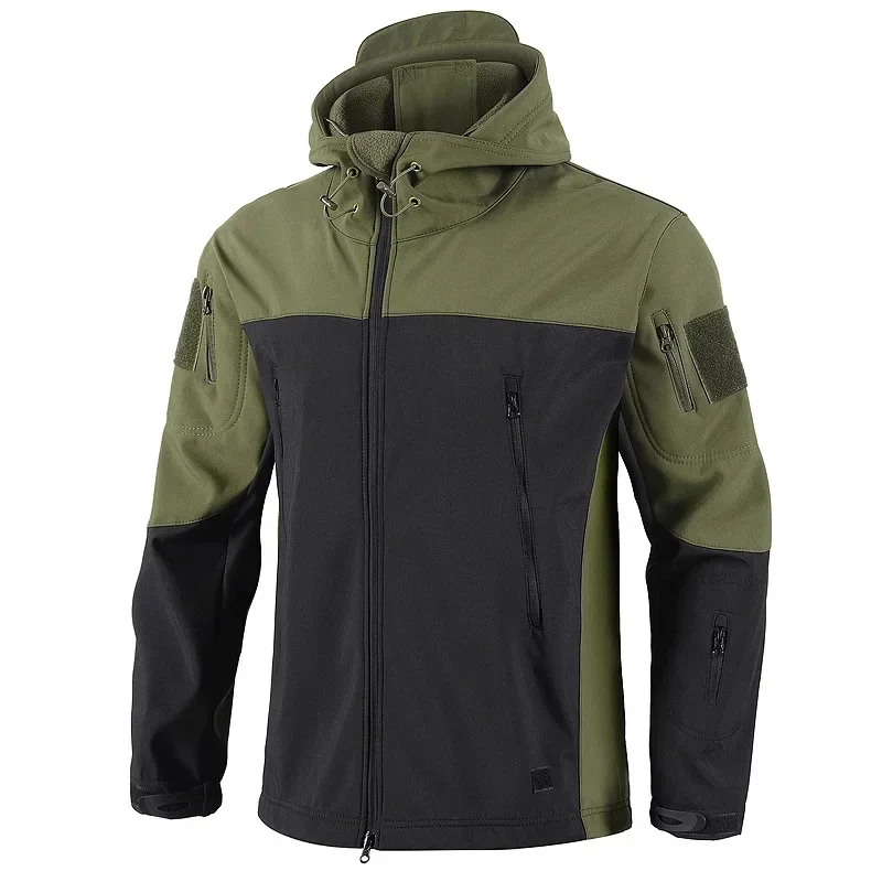 Tactical-Camouflage-Jacket-Men-Fleece-Multi-Pocket-Wear-resistant ...