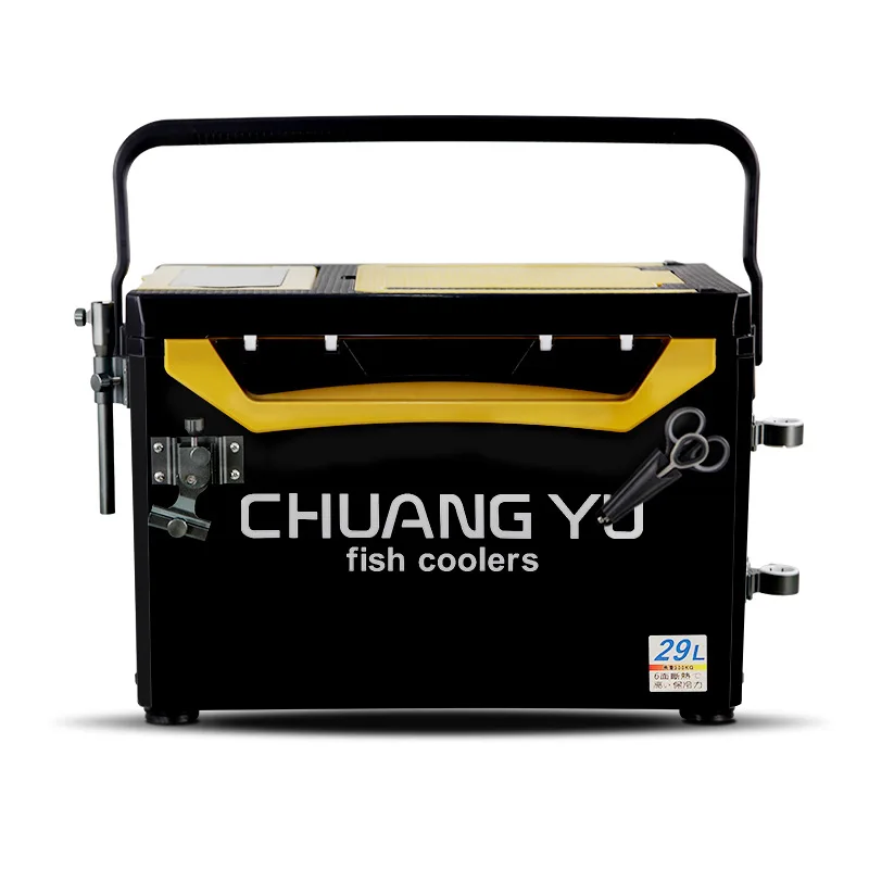 29L-Fishing-Cooler-Box-Ice-Tackle-BoxTank-Case-Gear-Tools-Fish-Storage ...