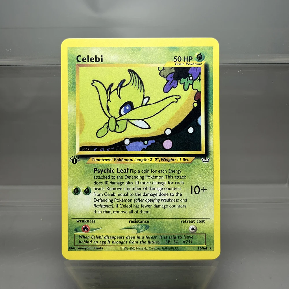 Pokemom First Edition Neo Series Flash Cards Dark Ampharos Light Arcanine Erika's Victreebel ...