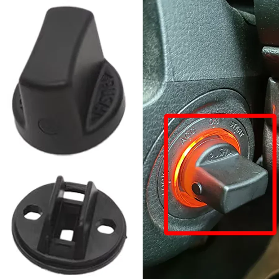 New Ignition Key Push Turn Knob Ignition Switch Button Base For Mazda ...