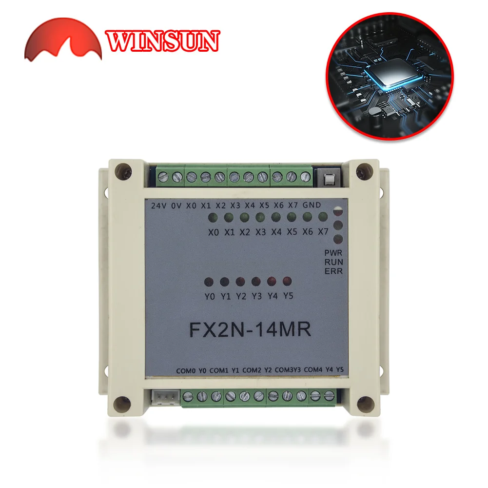 FX2N-14MR-FX2N-14MT-PLC-industrial-control-board-8-Input-6-Output-Relay ...