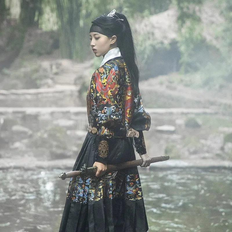 Chinese-Ming-Hanfu-men-s-and-women-s-flying-fish-suit-Chinese-wind ...