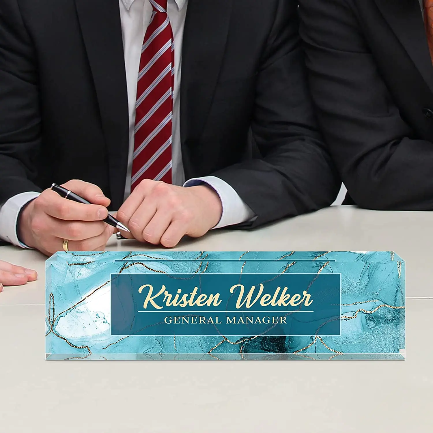 Unique Desk Name Plate