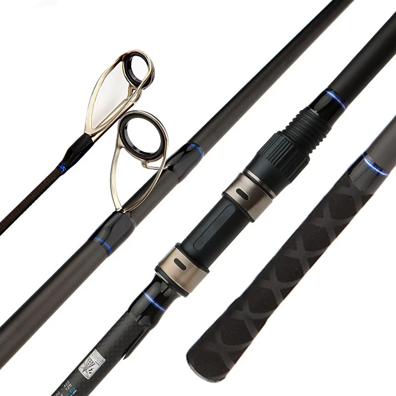 European Carp Fishing Rod Carbon Fiber Multi Section Portable Spinning Throwing Pole 3.6m3.9m4 ...