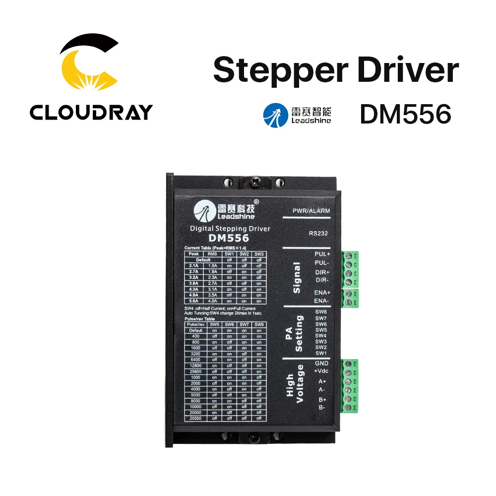 Cloudray Leadshine 2 Phase Stepper Driver Dm556 20-50vac 0.5-5.6a - Motor Driver - AliExpress