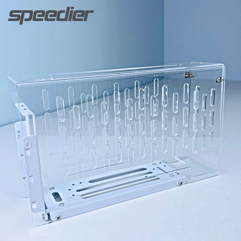 Laptop-PC-eGPU-CASE-External-Graphics-Video-Cards-Metal-Bracket-Acrylic ...