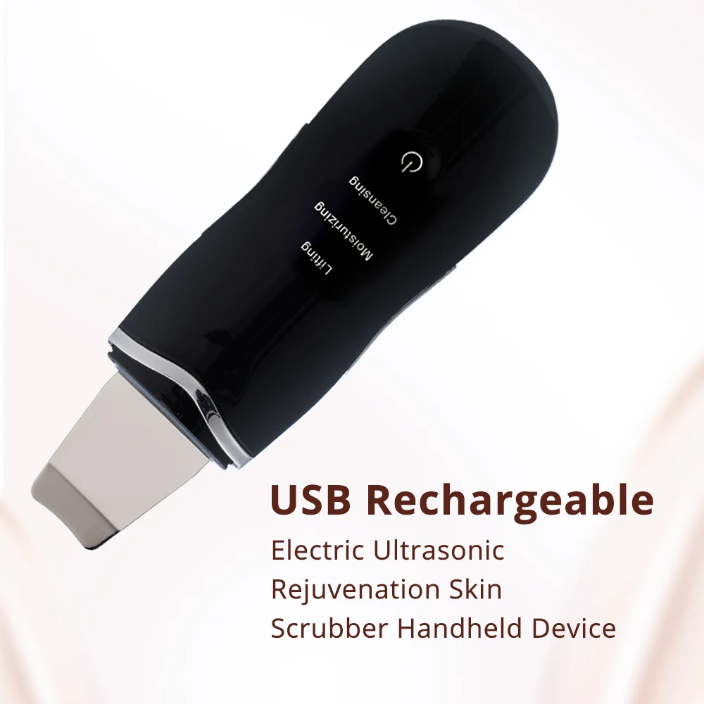 USB-Rechargeable-Electric-Sonic-Skin-Scrubber-Handheld-Device-Skin ...