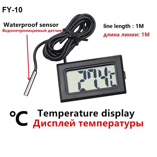 Mini Digital LCD Indoor Temperature Humidity Sensor Humidity Meter ...