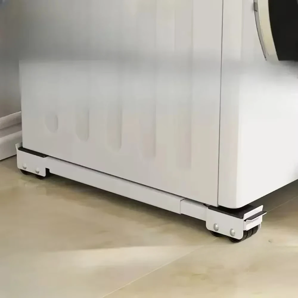 Adjustable Mobile Roller Bracket:24-Wheel Support Stand for Washing ...