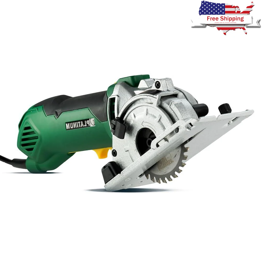 Electric Mini Circular Saw Set 2024 Powerful Compact Cuts PVC Tile ...
