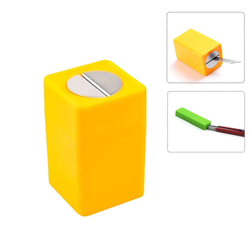 Safety Snap Off Waste Blades Disposal Box for Art Knife Vinyl Wrap Car ...
