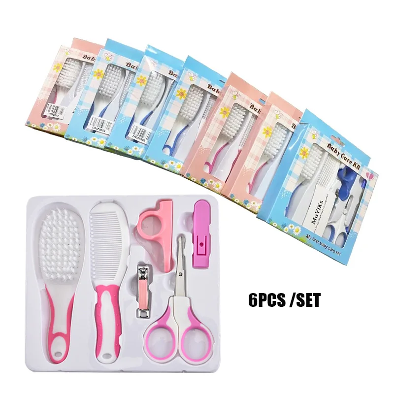 6Pcs-Set-Baby-Nail-Kits-Newborn-Hair-Daily-Care-Kit-Infant-Kids ...
