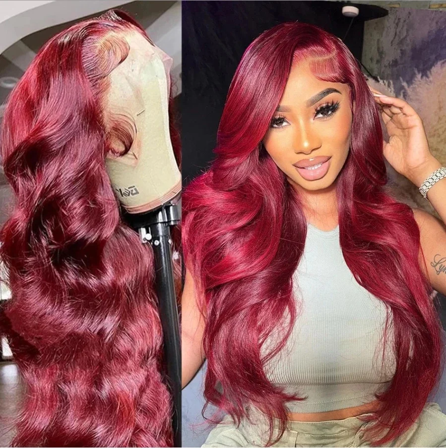 Xcurly-Body-Water-Wave-99J-Burgundy-13X6-HD-Lace-Front-Human-Hair-Wigs ...