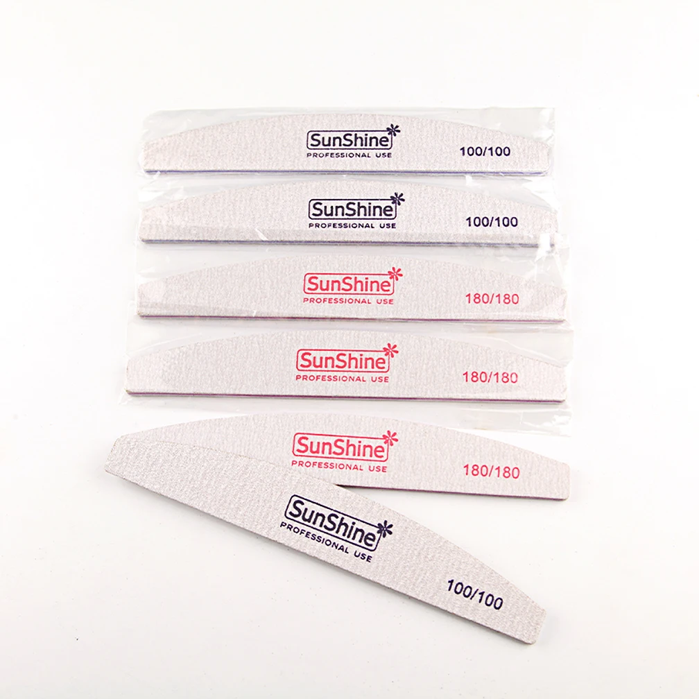 SunShine-25Pcs-Double-Side-Nail-File-Sandpaper-Nail-Files-Buffer ...