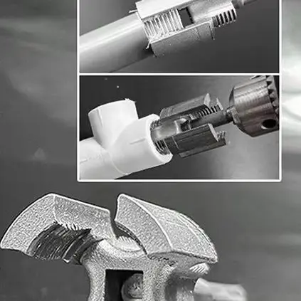 Pipe Thread Cutting Tool Integrated Internal External Pipe Threading ...