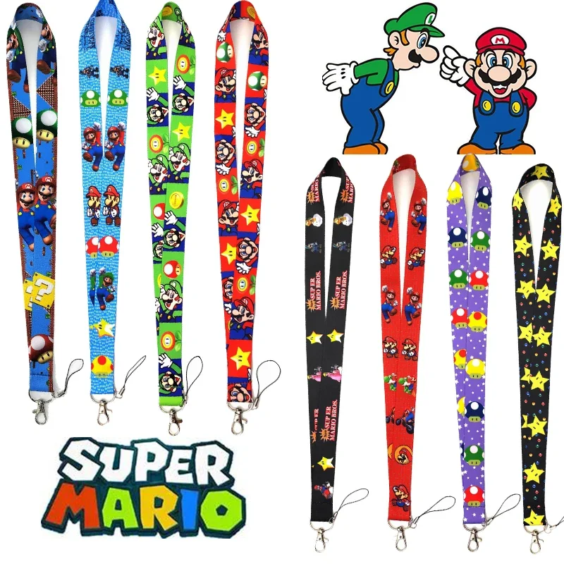 Cord-n-de-Super-Mario-Bros-para-colgar-en-el-cuello-accesorio-con-dise ...